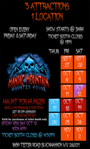 Home - Maniac Mountain Haunted House